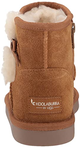 Koolaburra by UGG, Victoria Mini Boot, Chestnut, 5 Big Kid