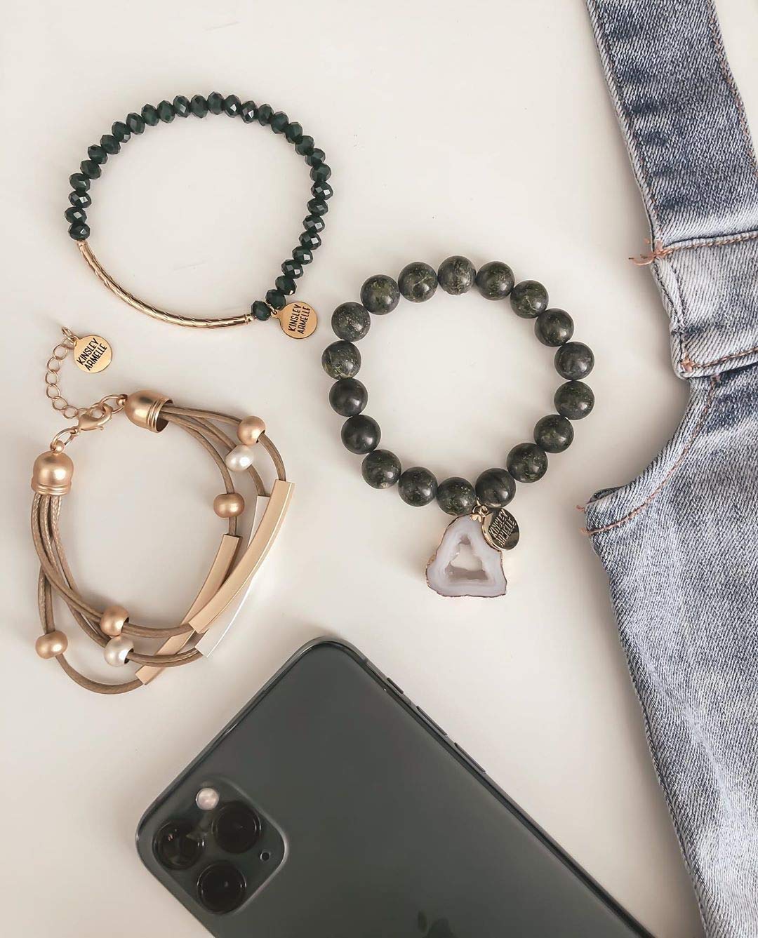 Kinsley Armelle Metallic Collection - Hybrid Bracelet