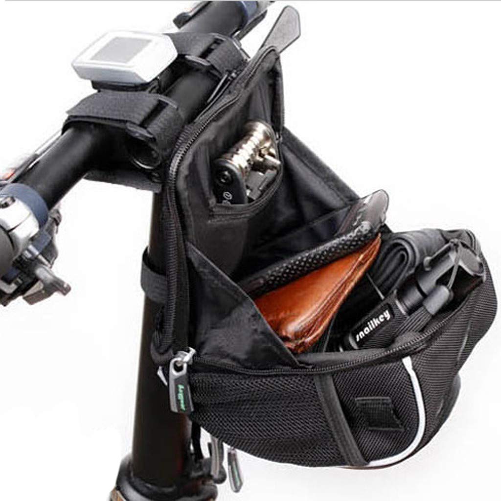 NSQFKALL Frame Pouch Handlebar Front Bicycle Mountain Outdoor Bag Storage Bike Bike Accessories Bike Rack Lock