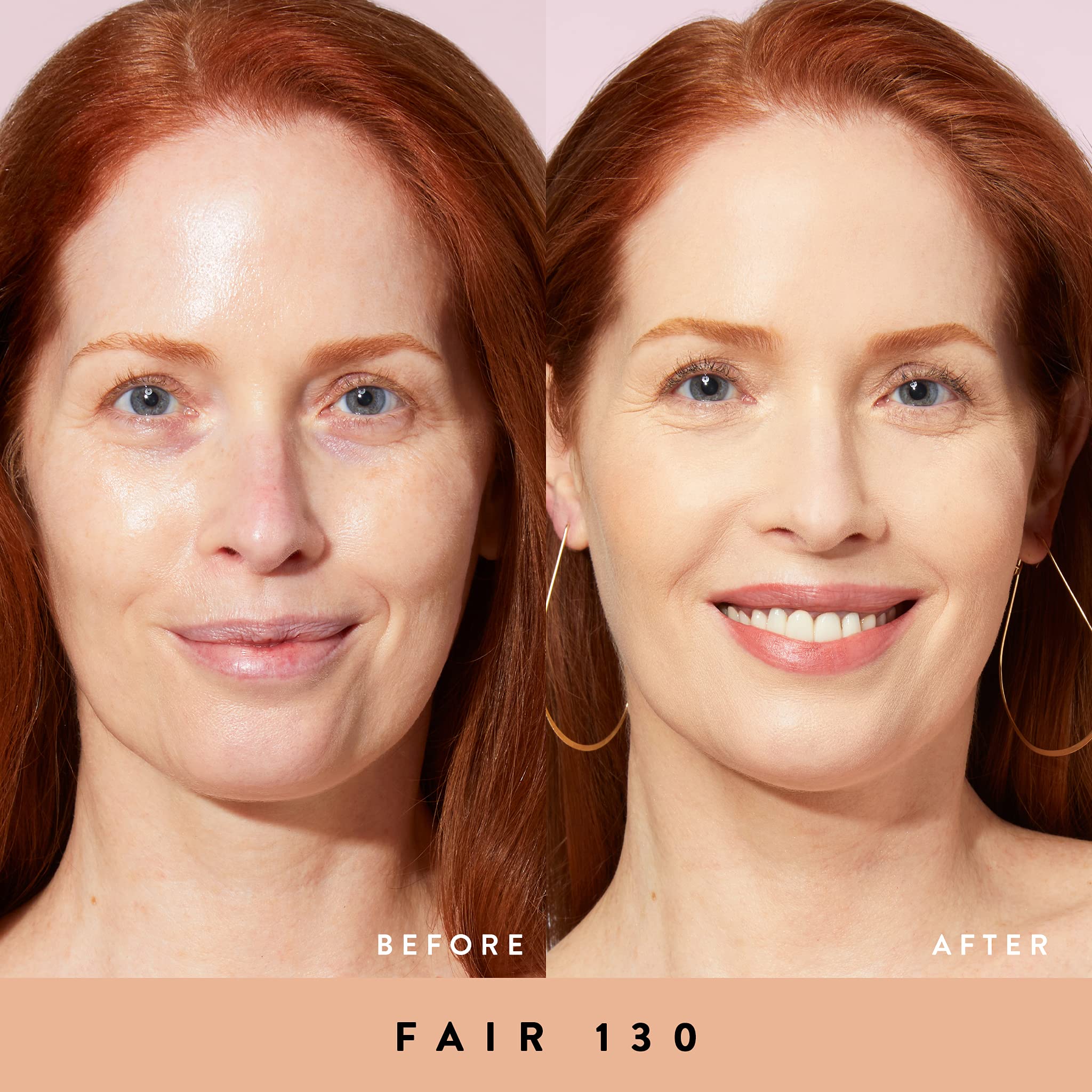 LAURA GELLER NEW YORK Better than Bare Tinted Moisturizer SPF 50 - Fair 130 - Buildable Light to Medium Coverage + Spackle Super-Size Skin Perfecting Makeup Primer with Hyaluronic Acid, Hydrate