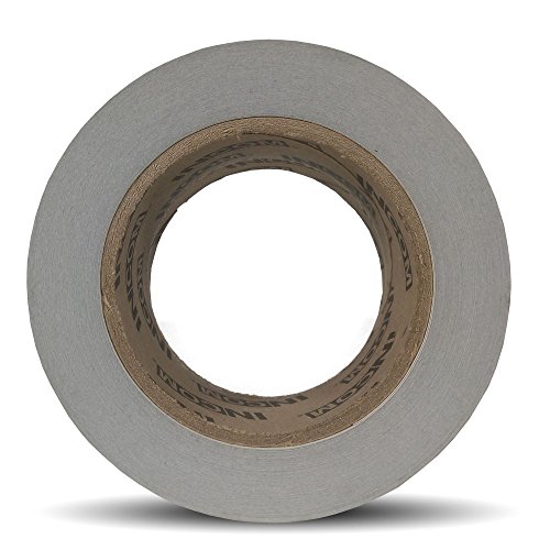 INCOM Manufacturing Directional Pipe Flow Arrow Adhesive Tape, Pipe Identification Marking, Removable backing liner, Gray/White, 2 inch x 108 ft, PMA2511