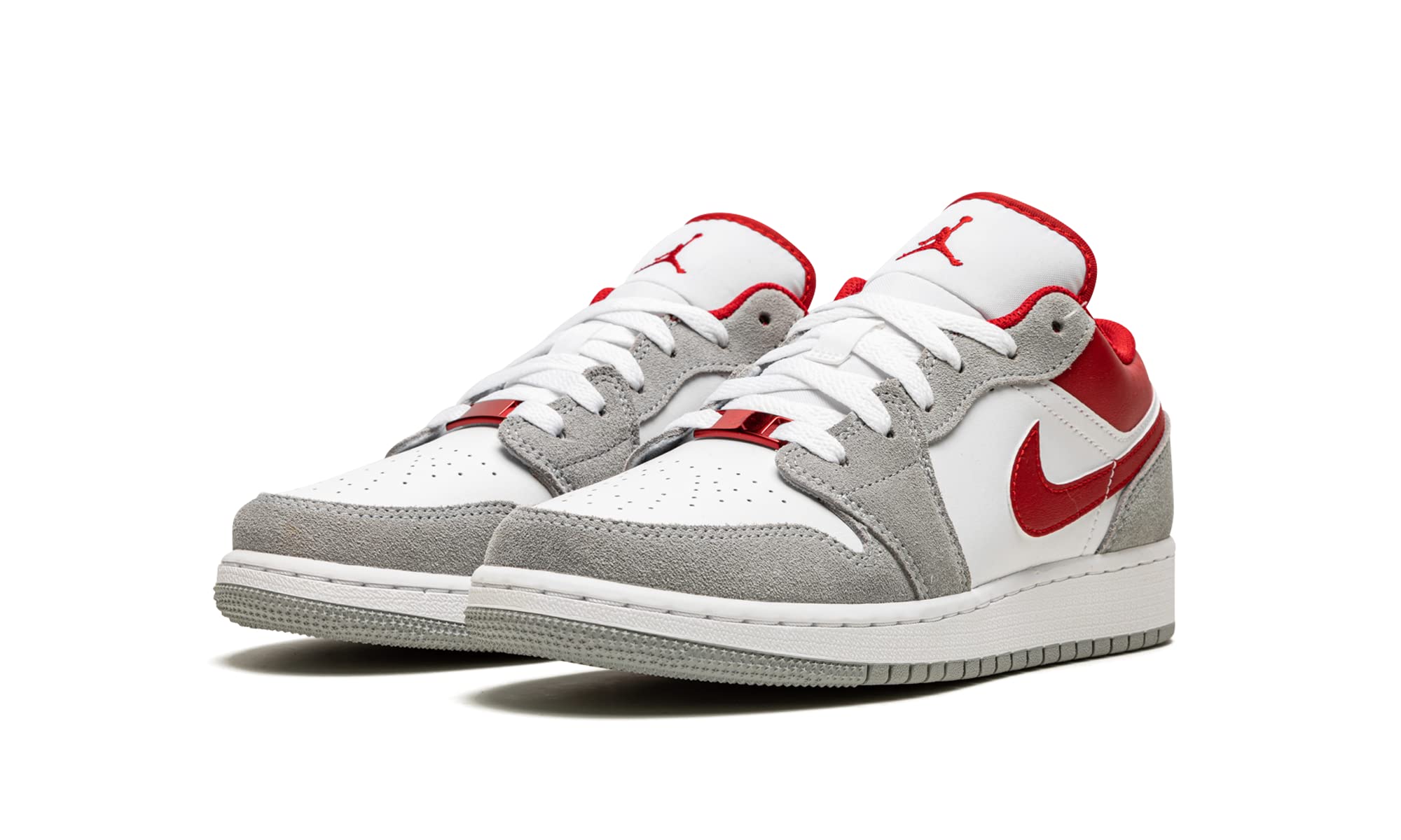 Jordan Youth Air Jordan 1 Low SE DM0589 016 Smoke Grey Gym Red - Size 4.5Y