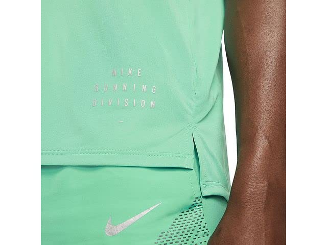 Nike Men's Dri-FIT Run Division Rise 365 Short-Sleeve Running Top (Roma Green) Size XL