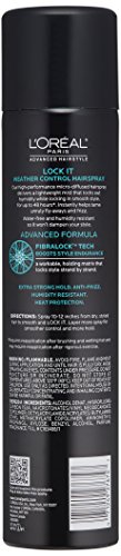 L'Oréal Paris Advanced Hairstyle LOCK IT Weather Control Hairspray, 8.25 oz. (Packaging May Vary)