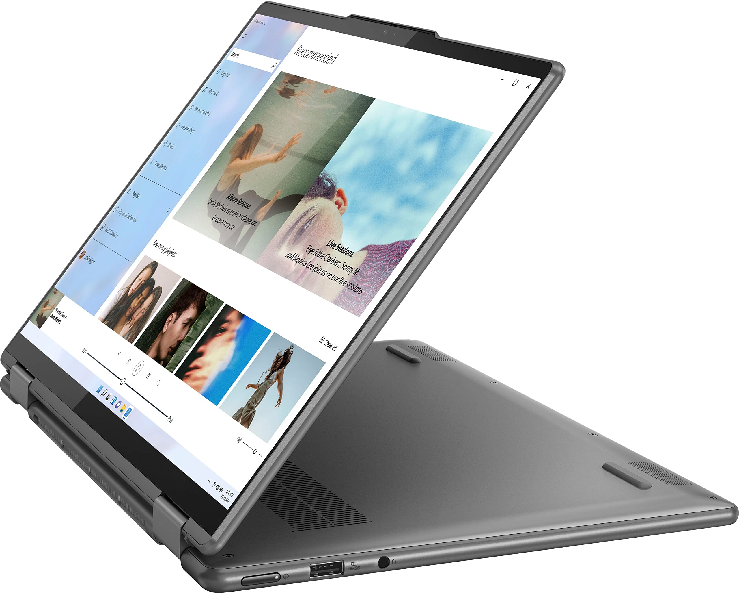 Lenovo Yoga 7i 2-in-1 Laptop, 14" 2.2K Touchscreen, Intel 12th Evo Platform 10-Core i5-1235U, 8GB LPDDR5 RAM, 512GB SSD, Intel Iris Xe Graphics, Thunderbolt, Backlit KB, FP, Win11 H, W/Stylus Pen