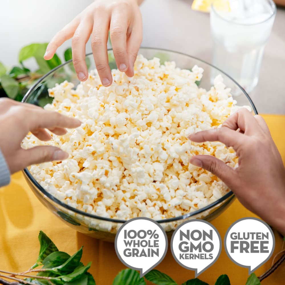 Jolly Time Healthy Pop Microwave Popcorn, Low Fat Gluten Free Non-GMO (Healthy Pop - Kettle Corn, 3 Ounce (Pack of 12))