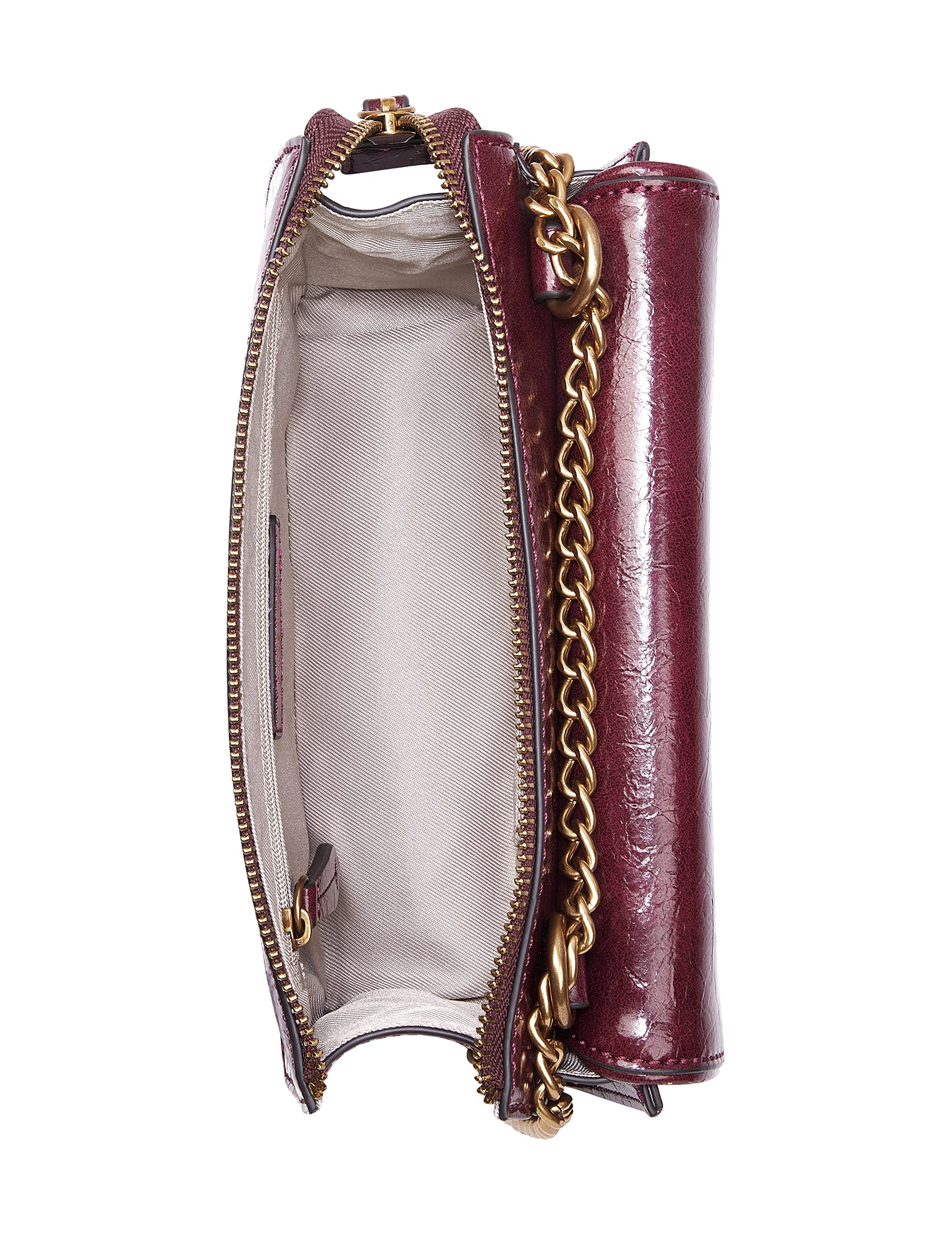 Nine West Susan Convertible Crossbody Top Zip, Merlot