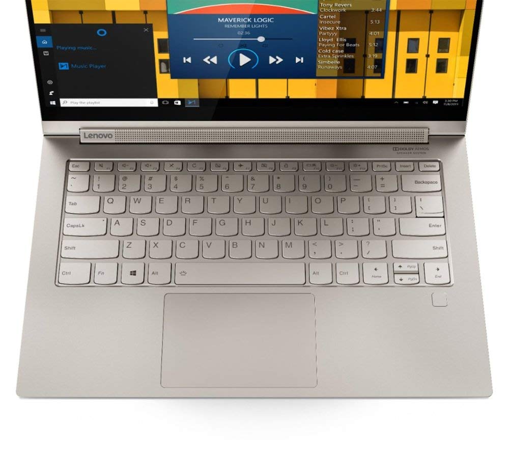 Lenovo Yoga C940 2-in-1 14" 4K Ultra HD Touch-Screen Laptop - i7-1065G7, RGB Backlit Keyboard, Webcam, WiFi 6, IPS, Alexa, USB-C, Thunderbolt 3, IntelIris Plus, Win 10 (16GB RAM | 512GB PCIe SSD)