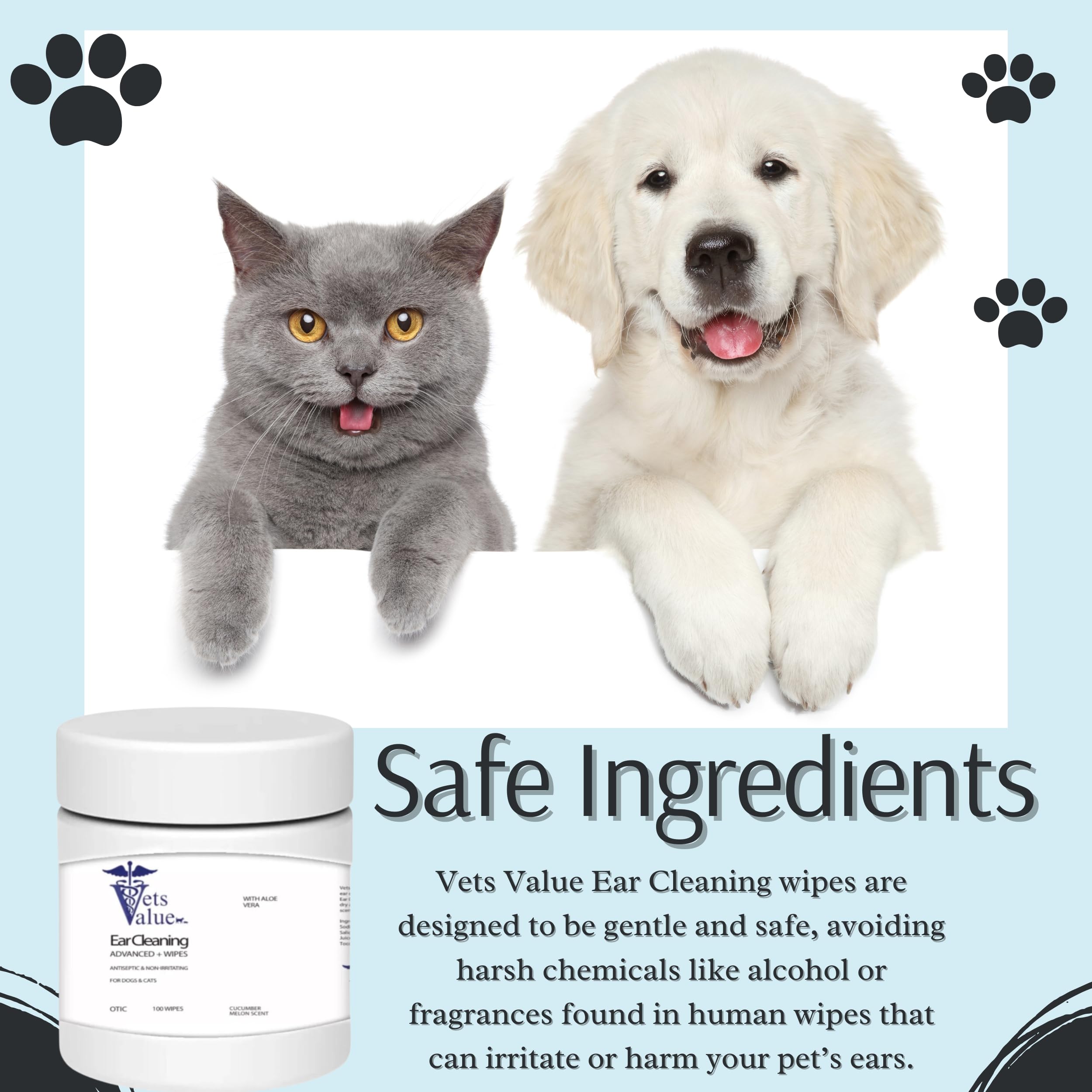 Veterinary Ear Flush for Dogs and Cats (XL 355ml Bottle) - Clear Therapy Cleaner Alcohol-Free, Itch-Relief Yeast Infections, Supports Healthy Canals - Optimized Solution Dog Washing, White/Clear