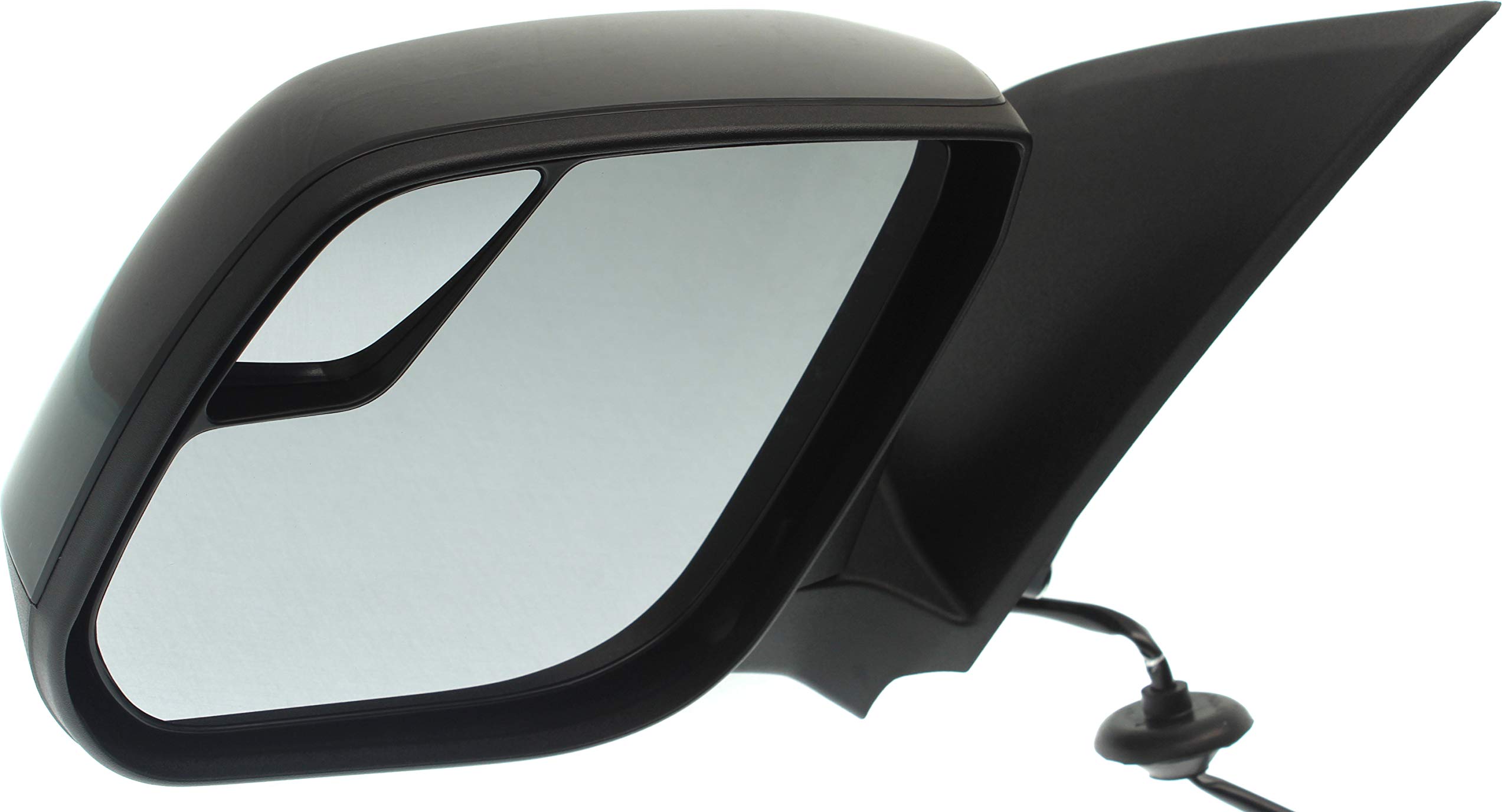 Kool Vue Driver Side Power Non-Heated Mirror for Chevrolet Colorado GMC Canyon 2015-2017 With Spotter Glass Paintable