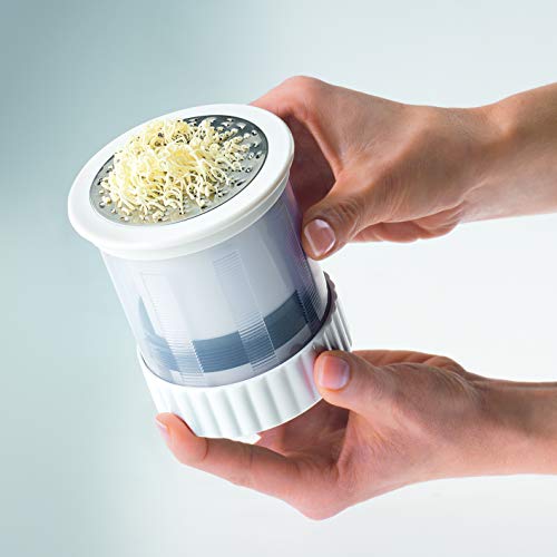 Moha Presto Mill for Chilled Butter, 4" x 3", White