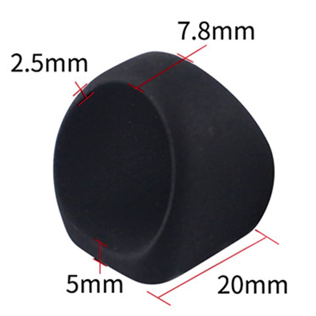 Matte Black Silicone Signet Style Wedding Statement Cocktail Party Anniversary Biker Ring (Black, 10)
