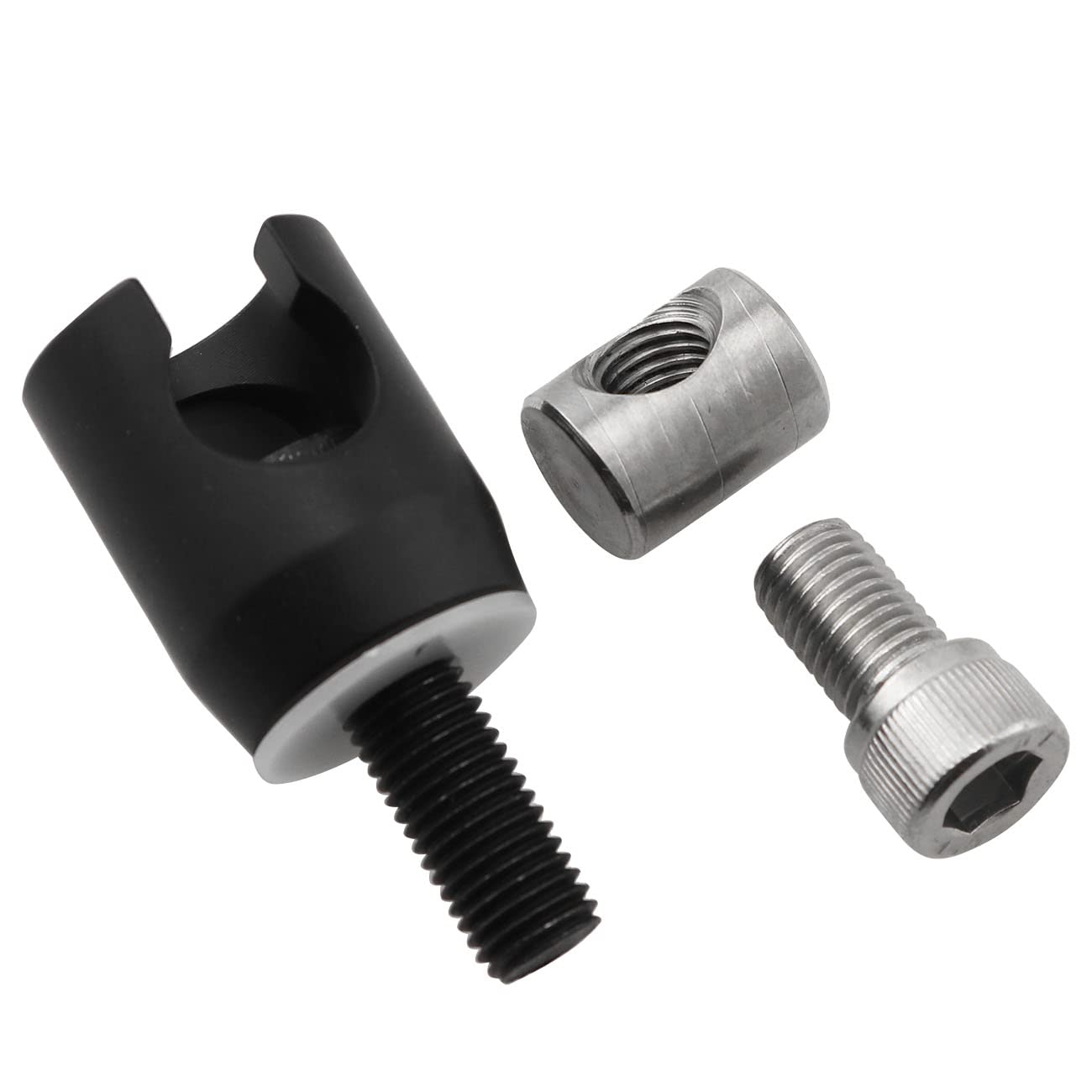 LQ Industrial Archery Bow Stabilizer Adapter 1Set Archery Bow Stabilizer Quick Disconnect Adapter Adjustable Mounting Bracket Balancing Adapter for Recurve Compound Bow