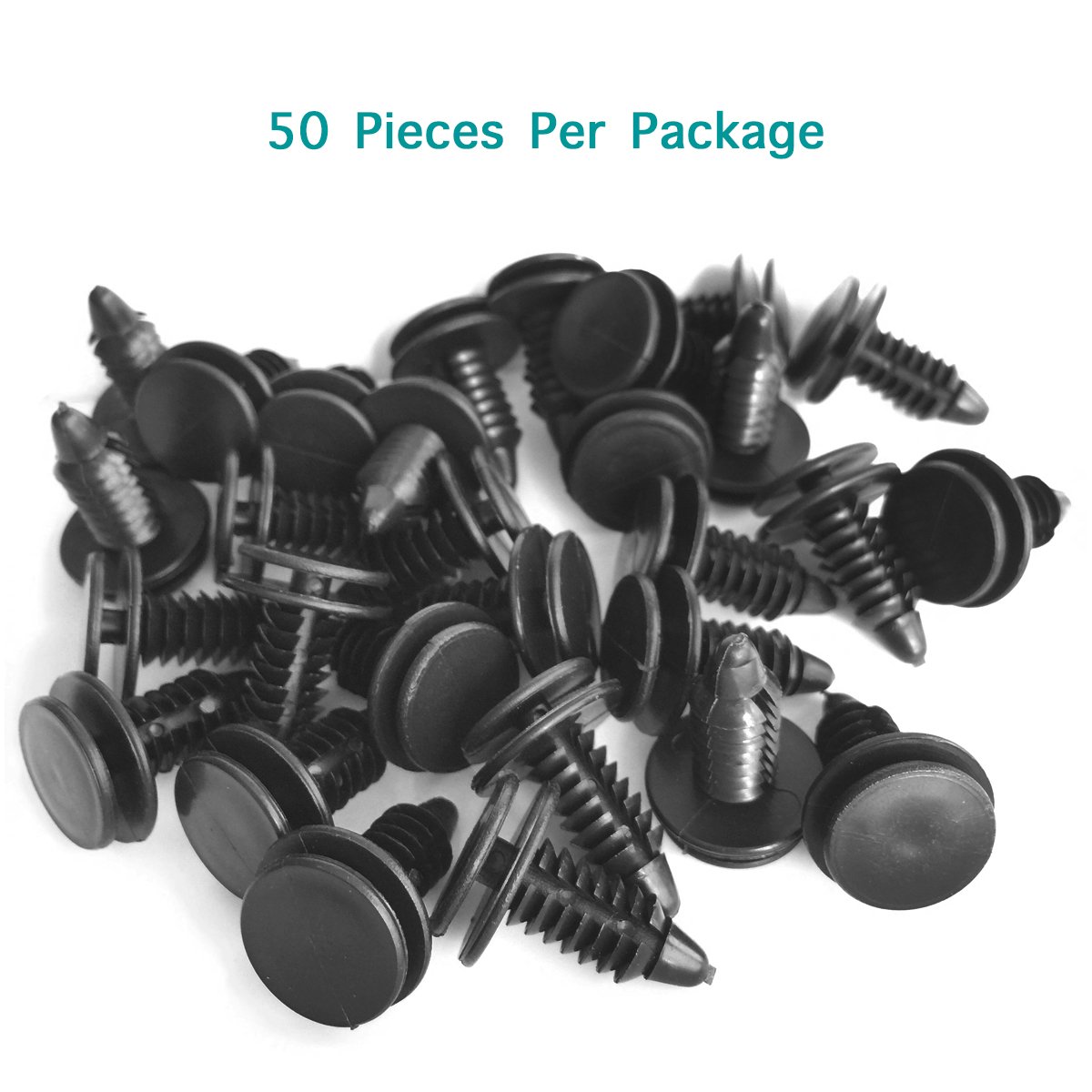 Lantee Car Clips for Ford Dodge - 100 Pieces Interior Door Panel Push in Fasteners