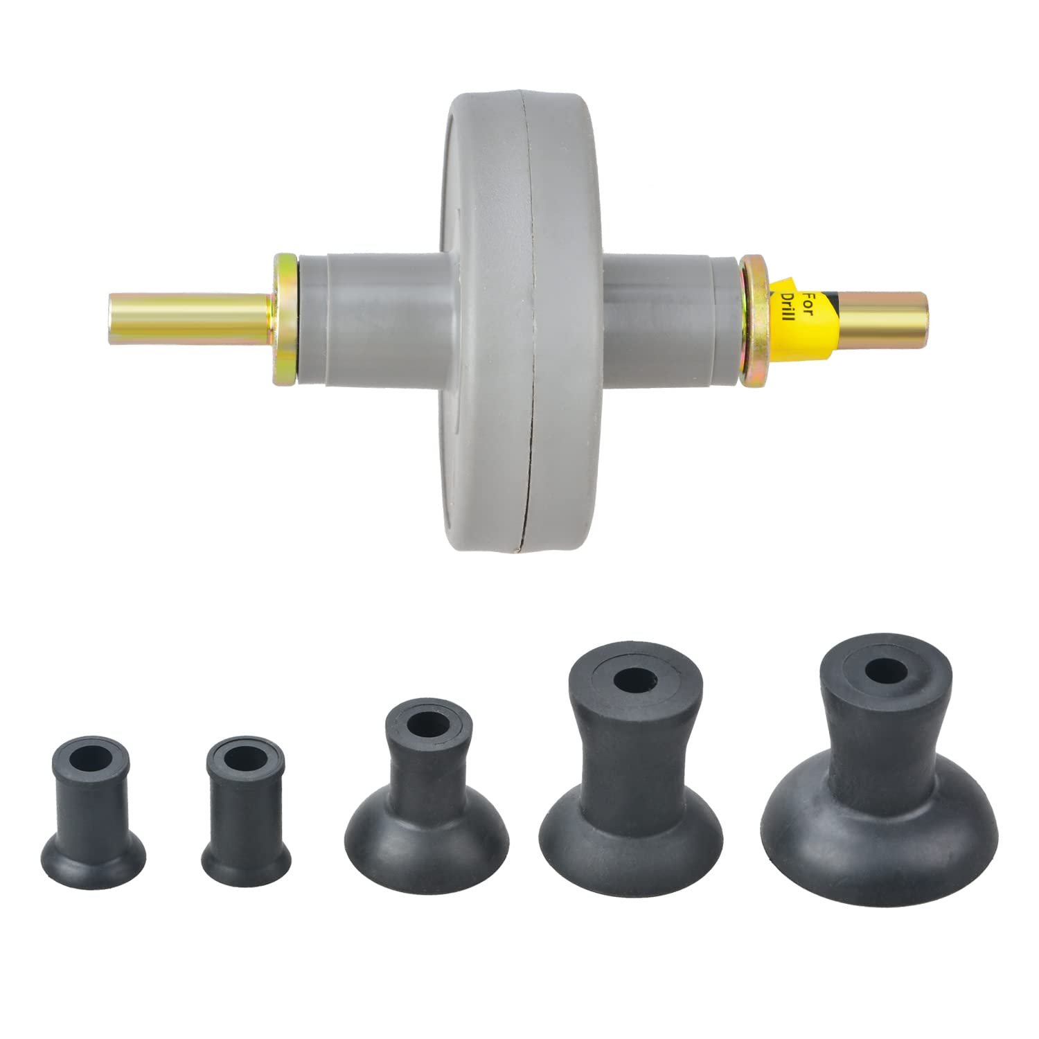 LainKeen Valve Lapping Tool Attachment, Small Engine Valve Lapper Tool Kit with Suction Plates
