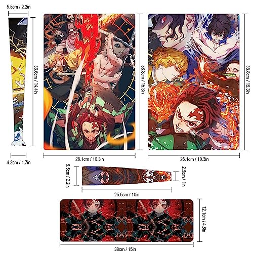 Skins for PS5 Digital Edition Stickers,Playstation 5 Console and Controller Vinyl Anime Cover,Compatible with Playstation 5