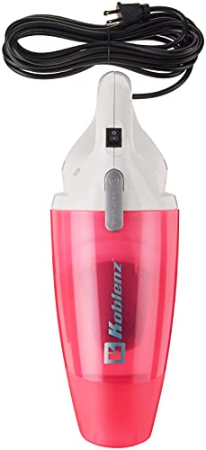 Koblenz Corded 120-Volt Hand Vac, White/Pink