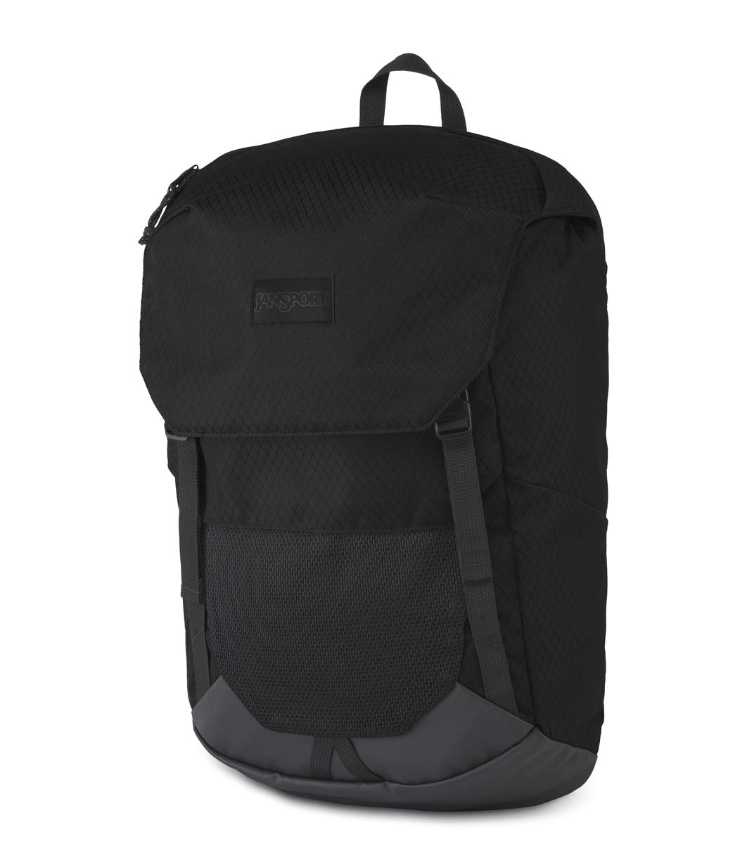 JanSport Seeker Stylish Backpack - Laptop Bag | Blacktop