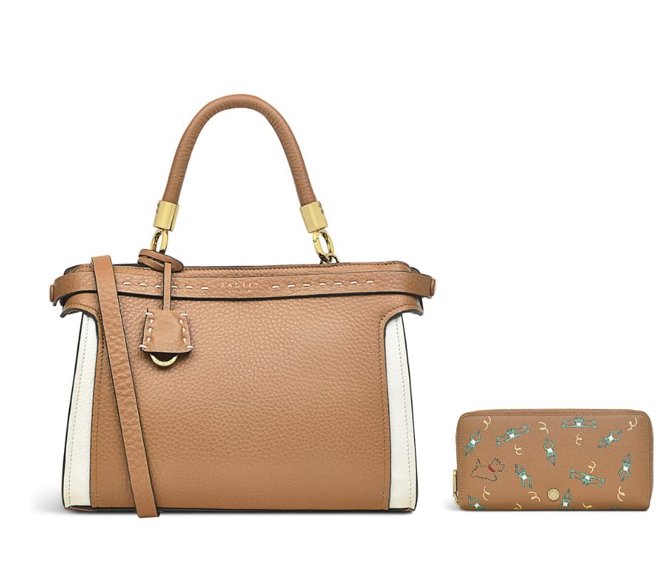 RADLEY London Bedford Row - Small Open Top Satchel & Jumping For Joy - Large Zip Around Wallet