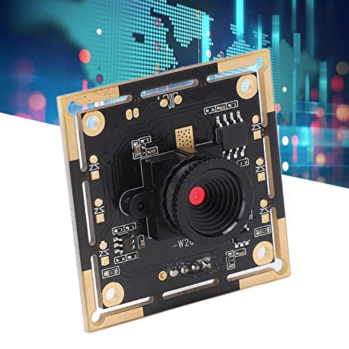 USB Camera Module, USB Plug Play LED Connection Multi Function USB Camera Board, High Performance Chip Clear Image USB Webcam Module, for Face Recognition Function