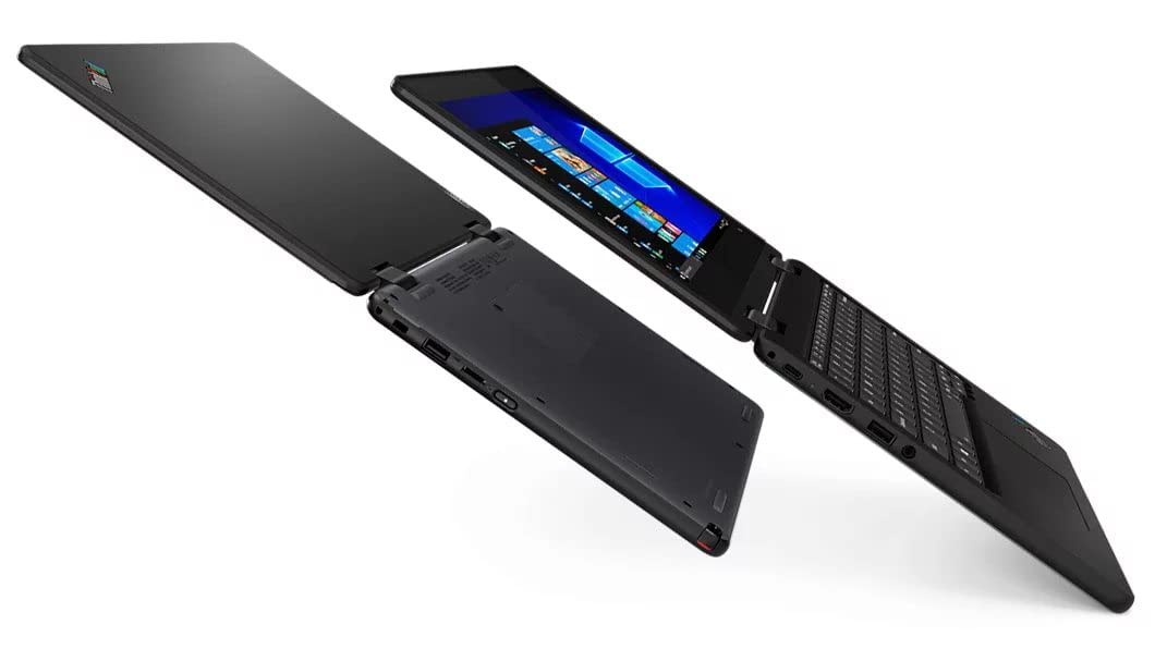 Lenovo ThinkPad 11e Yoga Gen 6 11 2-in-1 Business Laptop 11.6" HD IPS Glossy Touchscreen 8th Gen Intel M3-8100Y Processor 8GB RAM 128GB SSD USB-C Win10 Black + HDMI Cable