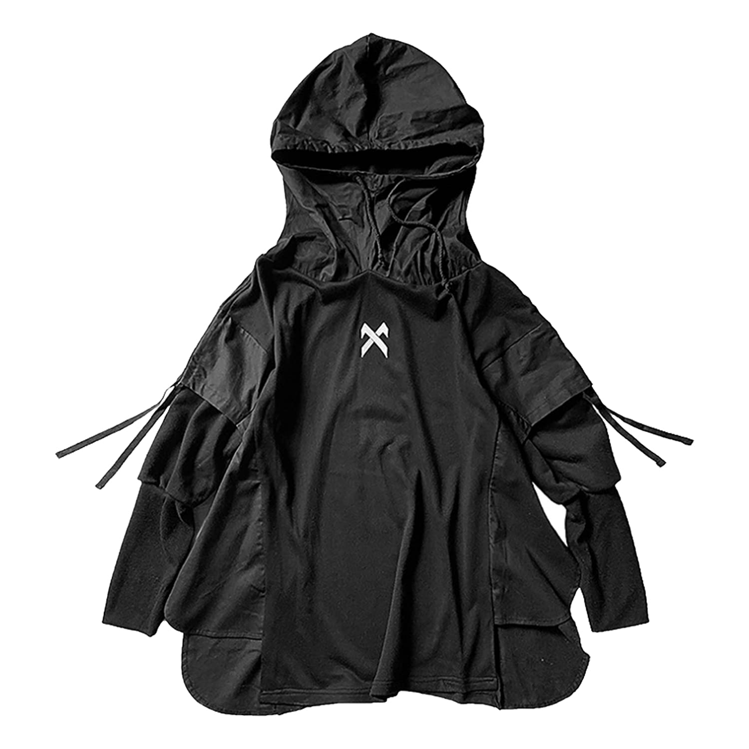 MFCT Men's X Heavy Industrial Hoodie (US, Alpha, Large, Regular, Regular, Standard, Black)