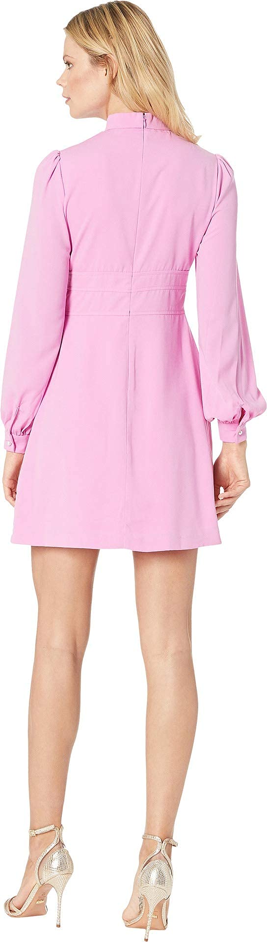 Jill Jill Stuart Women's Puff Sleeve Dress, Sugar Pink, 2