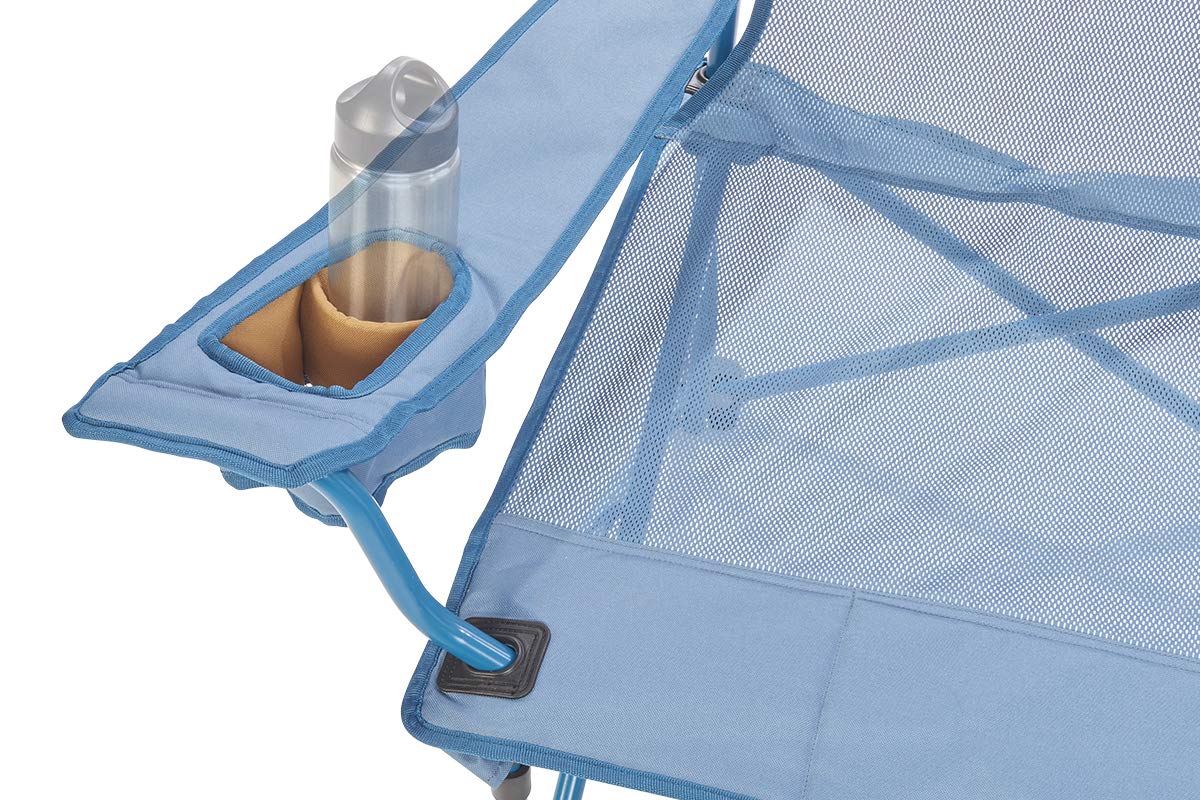 Kelty Mesh Low Loveseat 2 Person Camping Chair, Portable Folding Double Chair for Festivals, Camping and Beach Days, Breathable Fabric, Tapestry/Canyon Brown