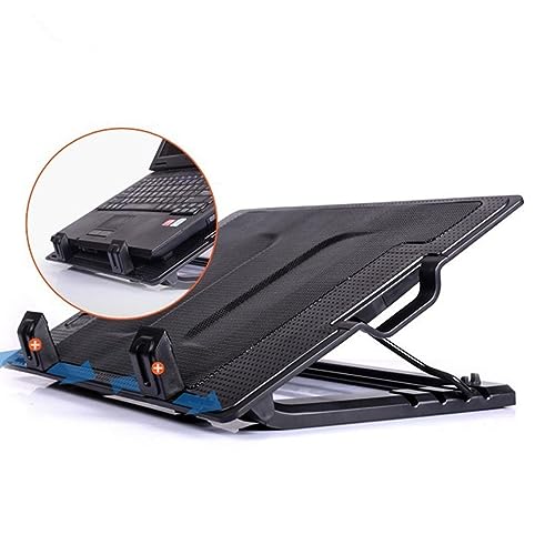 Laptop Cooling Pad, Laptop Pad with Fan, Laptop Cooler Fan Notebook Stand, Portable PC Cooling Pad Heat Protection, Laptop Cooling Pad, Adjustable Laptop Cooling Fan Stand, Computer Accessories