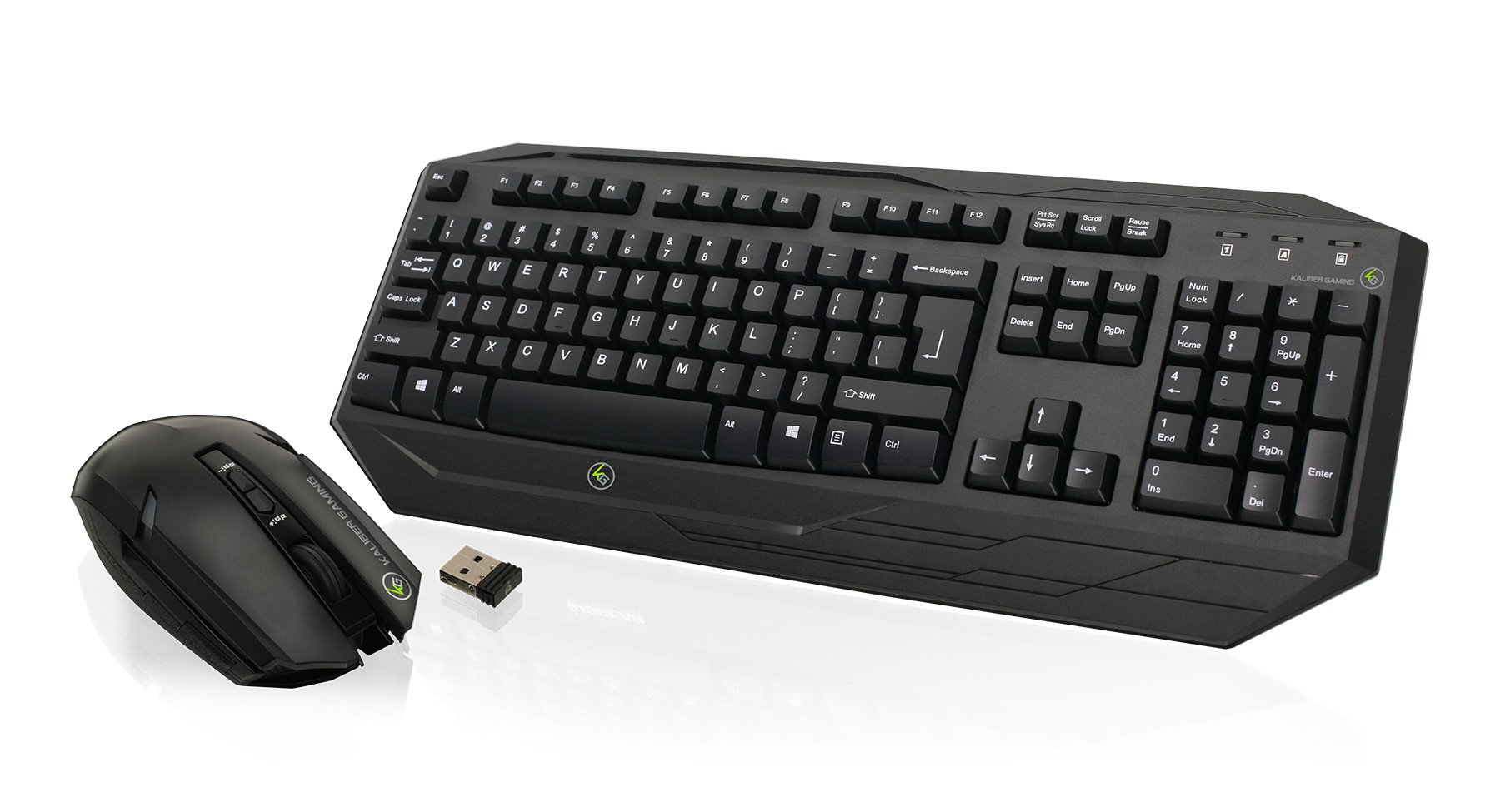 IOGEAR Kaliber Gaming Wireless Gaming Keyboard and Mouse Combo, GKM602R