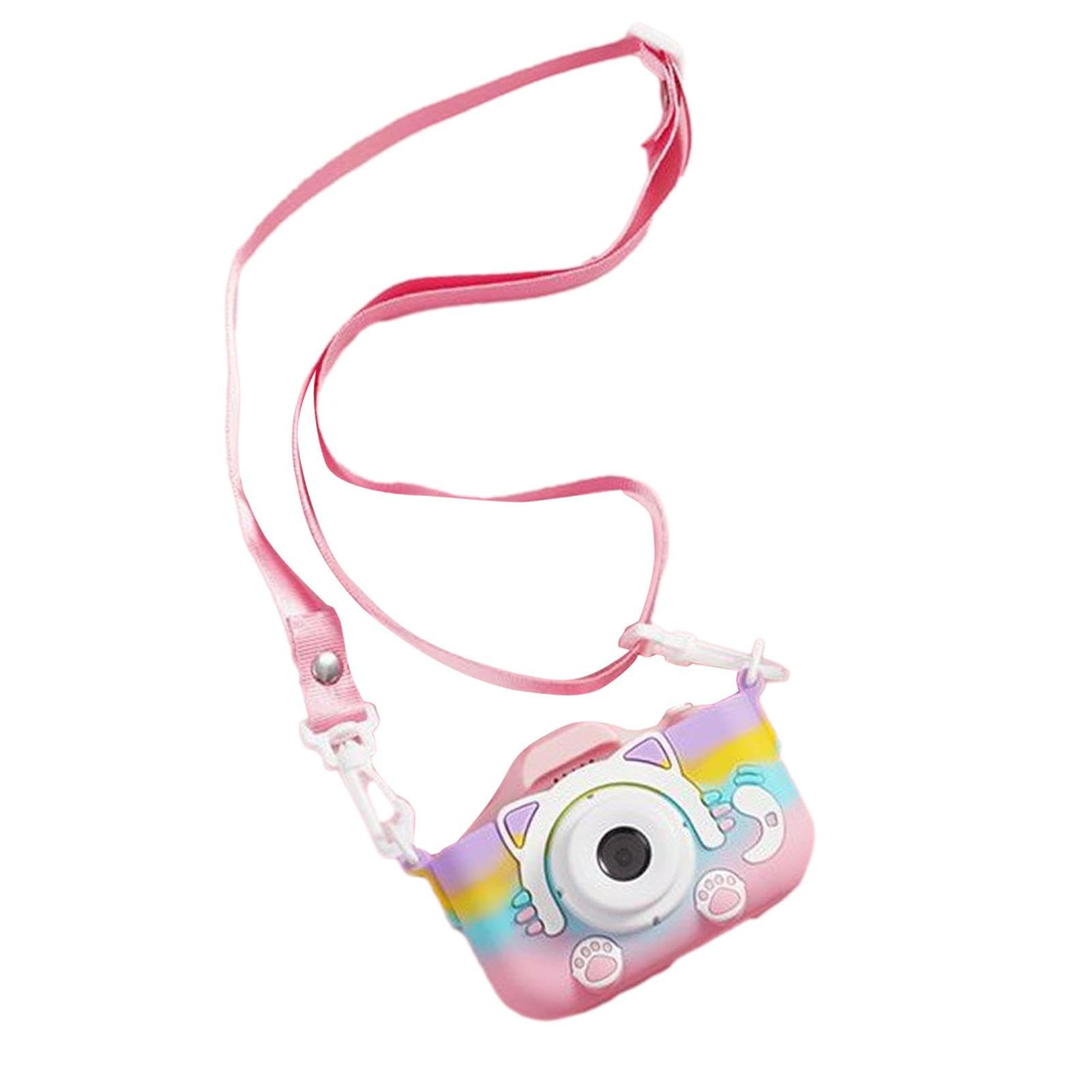 Kids' Selfie Camera, Kids Cartoon Camera, Selfie Camera, Children's Video Camera, HD Video Camera, Dual Camera 1080p Video, Shock-Proof, Multifunction, 96 Million Pixels, Toddler Kids Camera