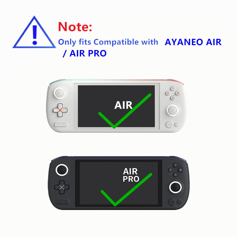 MIHENCE [ 3PCS Compatible for AYANEO AIR Screen Protector, PET Premium Real HD Protective Film Compatible for AYA Neo AIR/AIR Pro/AIR 1S - 5.5 Inches OLED Handheld PC Game Console