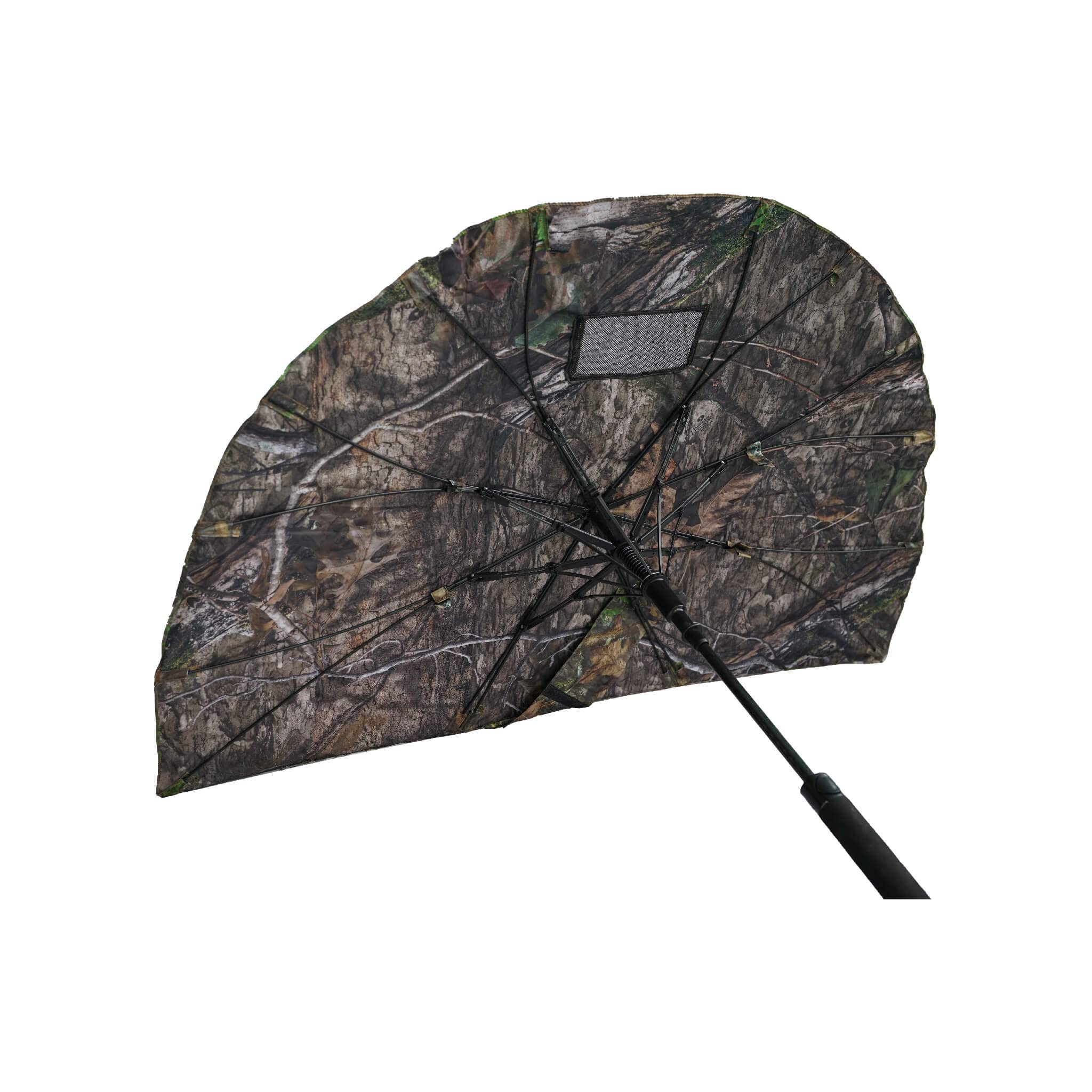 KILLERGEAR CamoFan (Spring/Fall) Hunting Decoy, Versatile & Reversible Hunting Blind Design, Lightweight, Durable & Foldable, TurkeyFan Compatible