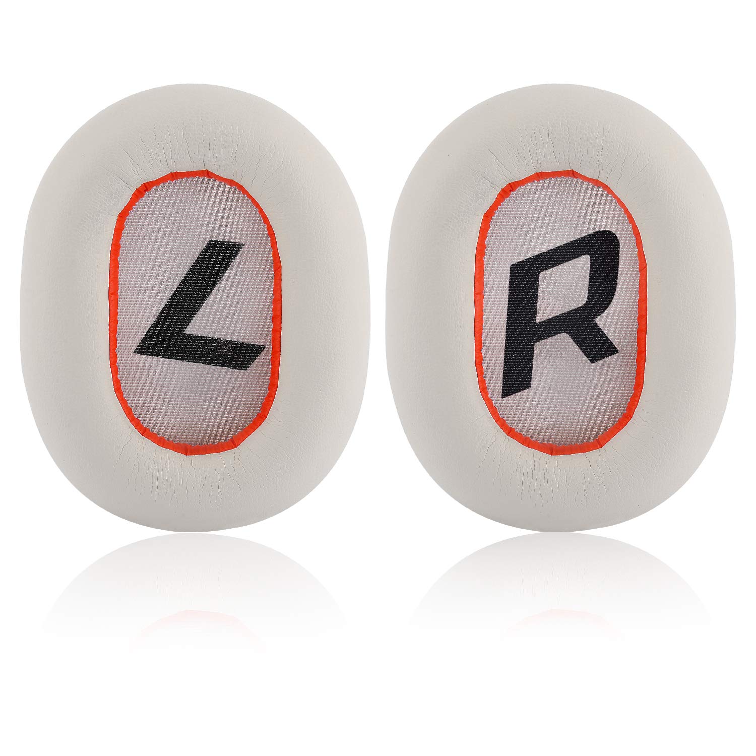 Jarmor BackBeat Pro 2 Earpads, Replacement Protein Leather & Memory Foam Ear Cushion Pad Cover for Plantronics BackBeat Pro 2 Wireless Noise Cancelling Headphones - White