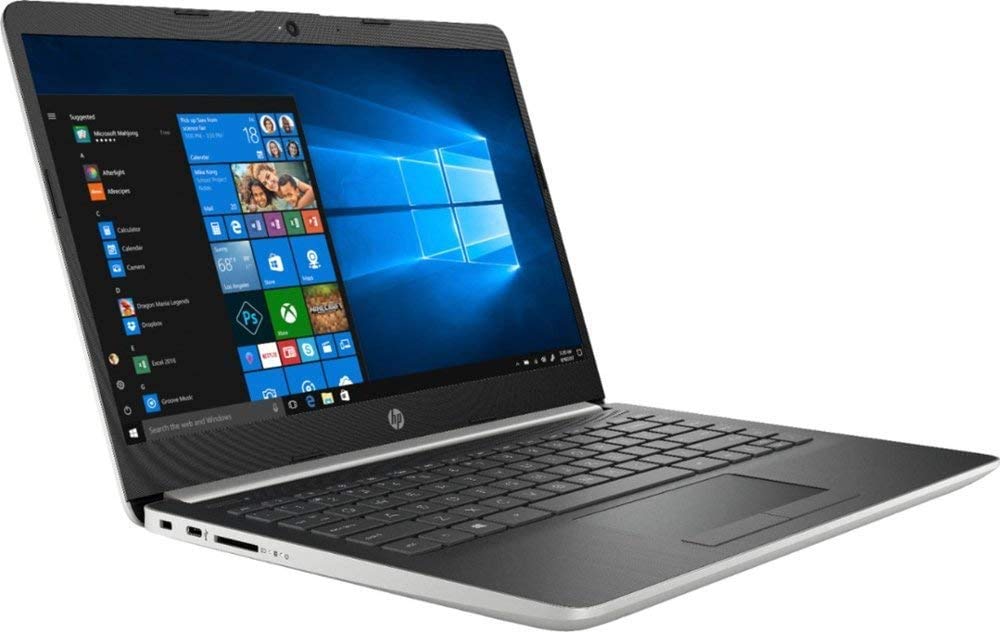 HP 2019 Premium 14" HD Laptop Notebook Computer, 2-Core Intel Pentium Gold 4417U 2.3GHz, 8GB RAM, 256GB SSD, No DVD, Webcam, Bluetooth, Wi-Fi, HDMI, Windows 10 Home in S Mode, Bonus Accessories