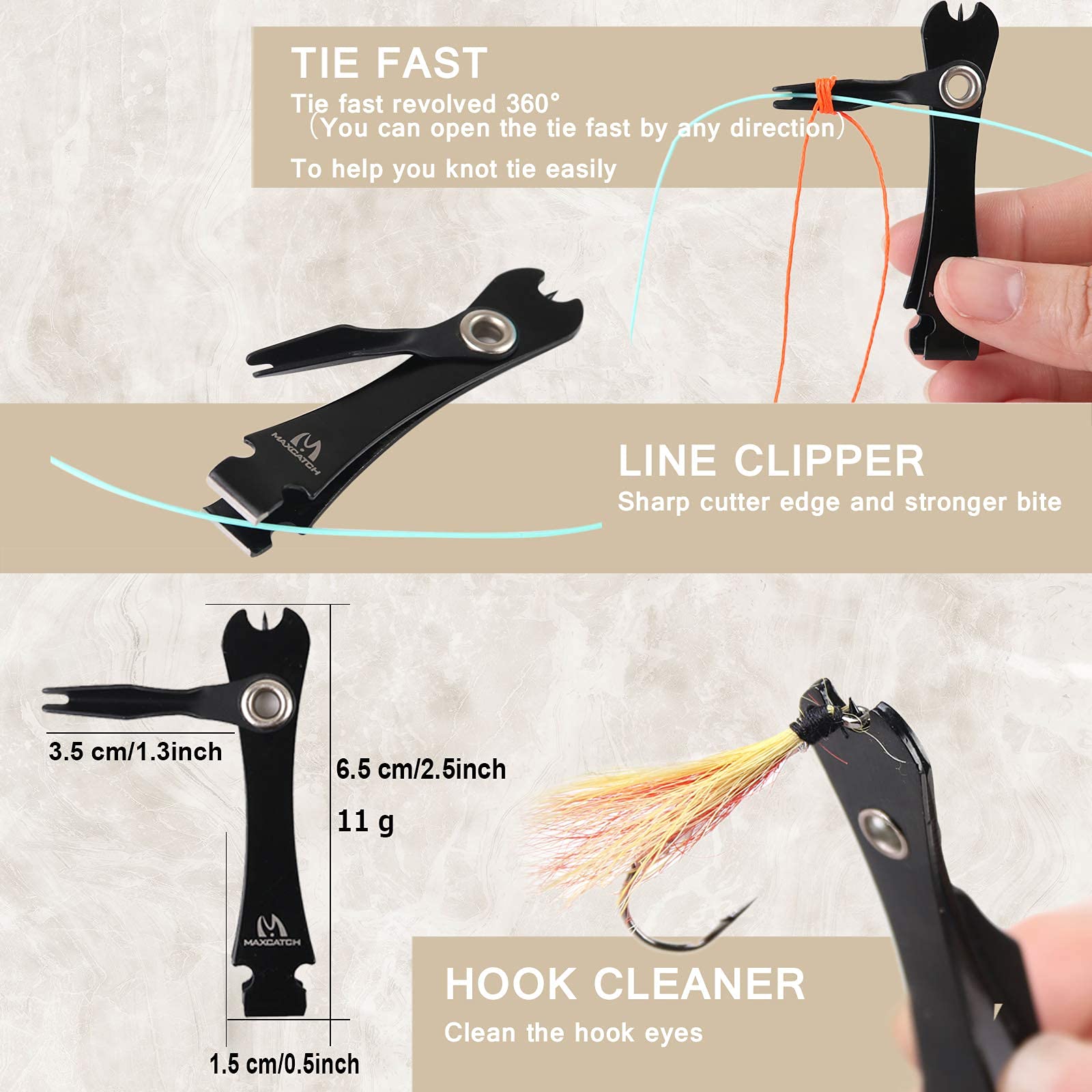 Maxcatch Extreme Fly Fishing Rod and Reel Combo (3wt 8β4β 4pc Rod,3/4 Reel) + Fly Fishing Tools and Accessories Kit