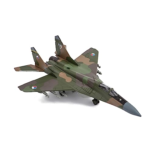 NUOTIE 1/48 Russian Mikoyan Mig-29 Fulcrum Fighter Attack Pre-Build Diecast Military Aircraft Model Display Model Aircraft for Display Collection or Gift