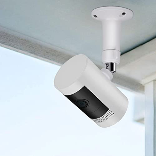 Wall Mount Compatible with Ring Indoor Cam & Ring Stick Up Cam, 360 Degree Adjustable Mount Bracket for Ring Camera Outdoor Indoor Security Camera System(4Pack)