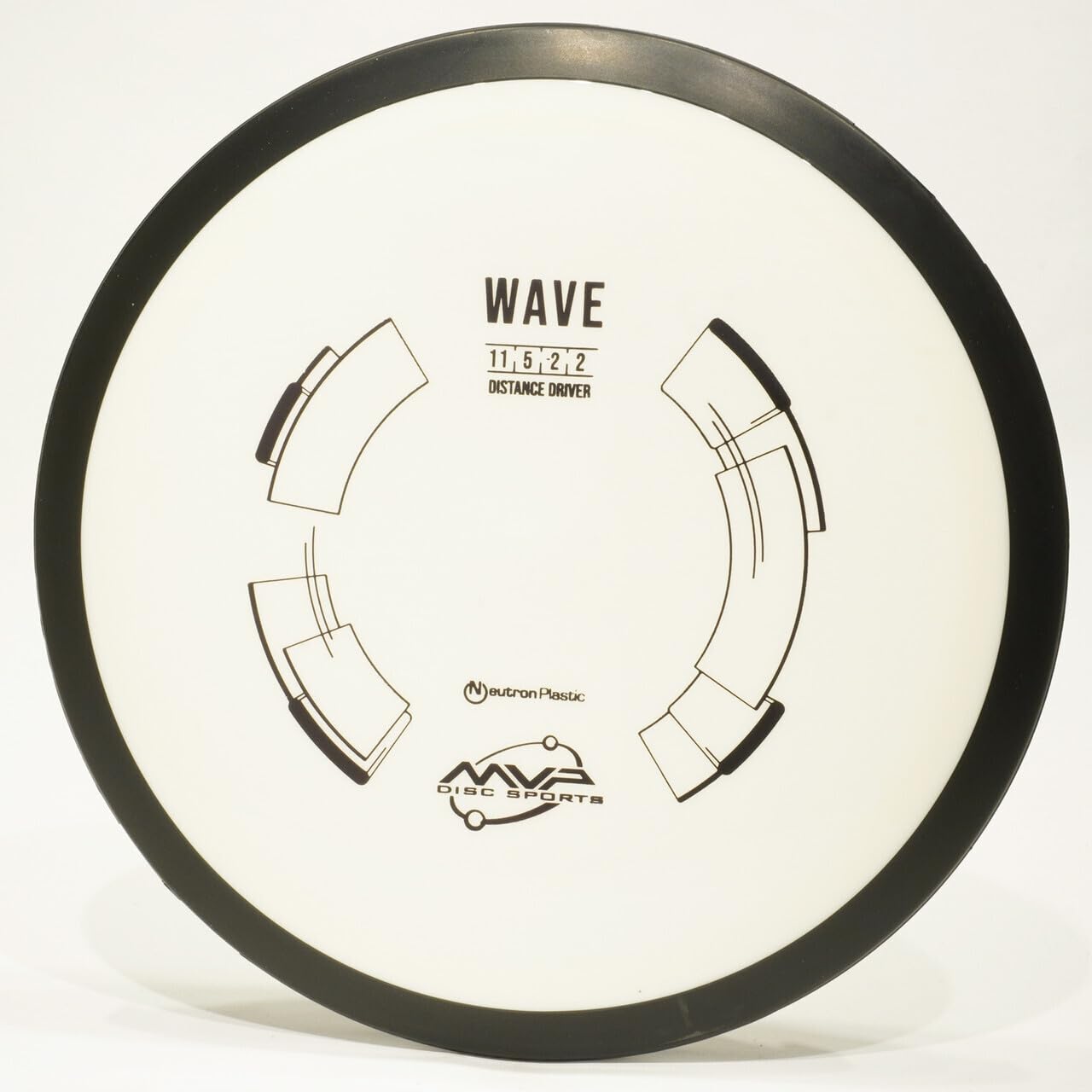 MVP Wave (Neutron) Distance Driver Golf Disc, Pick Weight/Color [Exact Color May Vary] Red 167-169 Grams