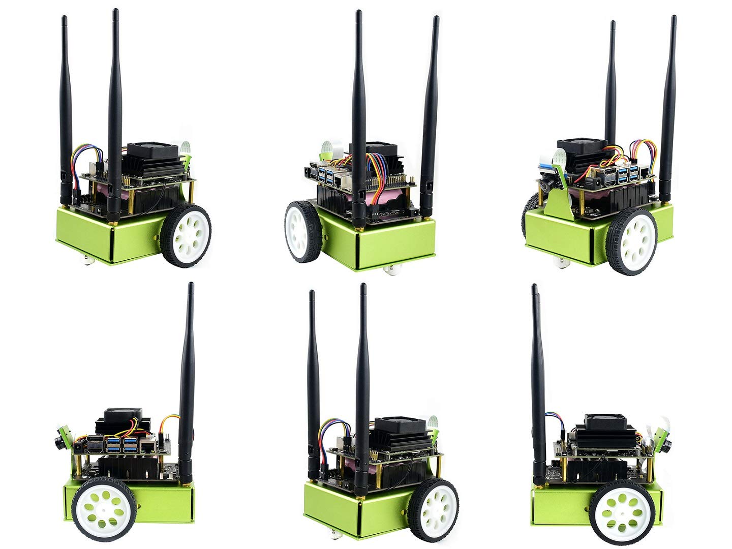 JetBot AI Kit Accessories Add-ons Compatible with NVIDIA Jetson Nano Developer Kit to Build JetBot