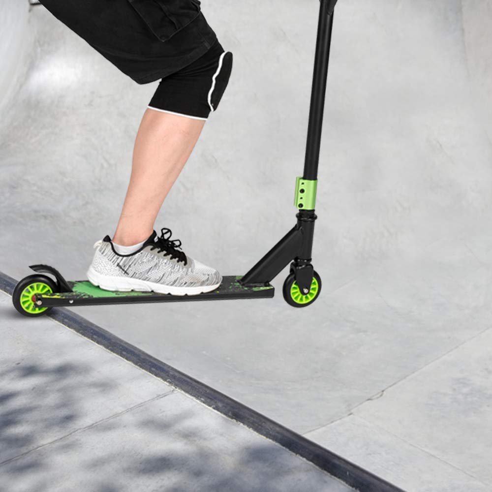 Pro Scooter for Teens and Adults, Freestyle Trick Scooter Green