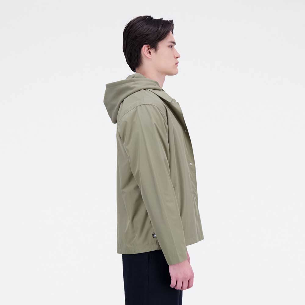 New Balance Men's Essentials Reimagined Woven Jacket, Covert Green, 2XL