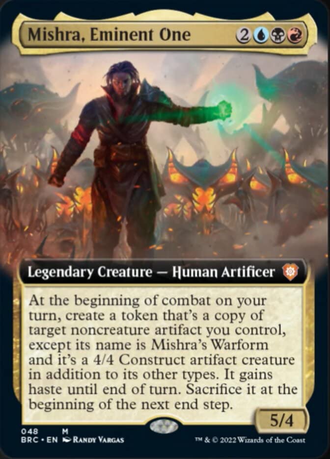 Magic: the Gathering - Mishra, Eminent One (048) - Extended Art - The Brothers' War Commander