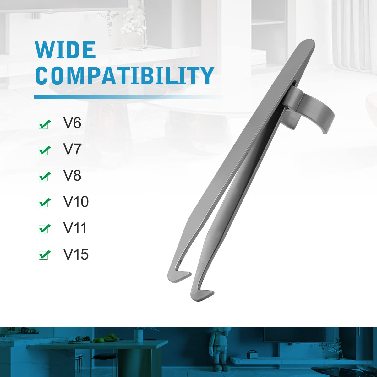 LANMU Attachment Tool Compatible with Dyson V15 V11 V10 V8 V7 V6 Outsize Vacuum Cleaner, Cleaning Tool Kit Easy to Clean Your Vacuum Dust Bin