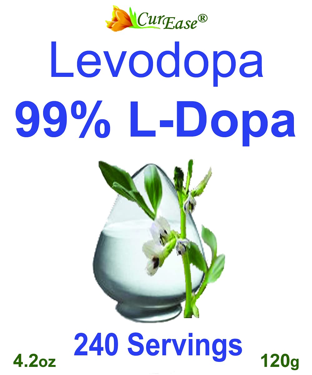 l-dopa Powder - 99% Mucuna Pruriens Extract - Natural Velvet bean - 2.4oz. - 240 Servings