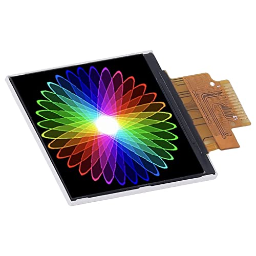 Uxsiya LCD Display Module, TFT IPS Screen Quick Response Embedded ST7789V Drive 1.54in Power Saving Color Widely Compatible for Controller Board