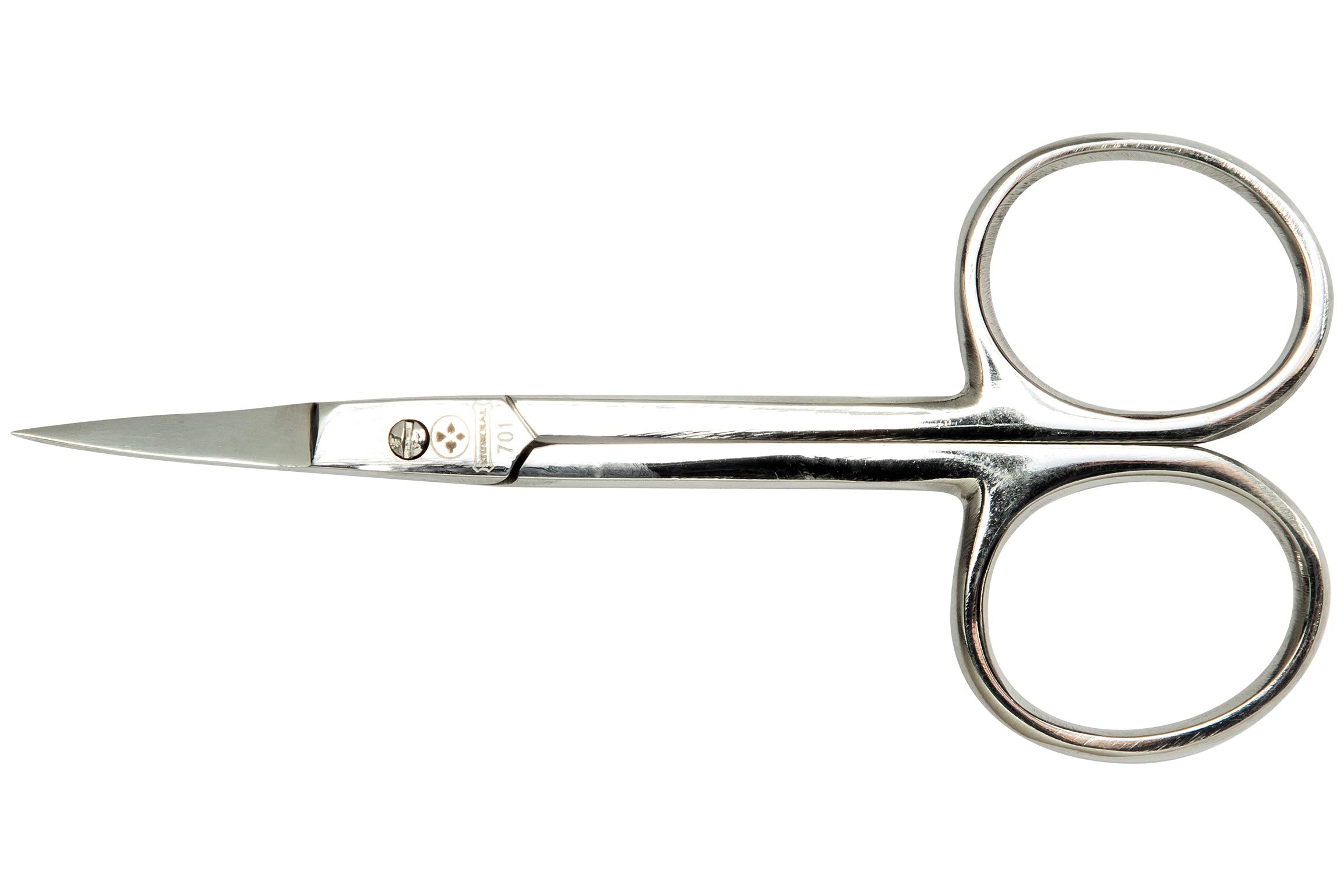 Mundial 701-S Specialty Forged 3 1/2" Curved Embroidery Scissors, Extra Fine Points