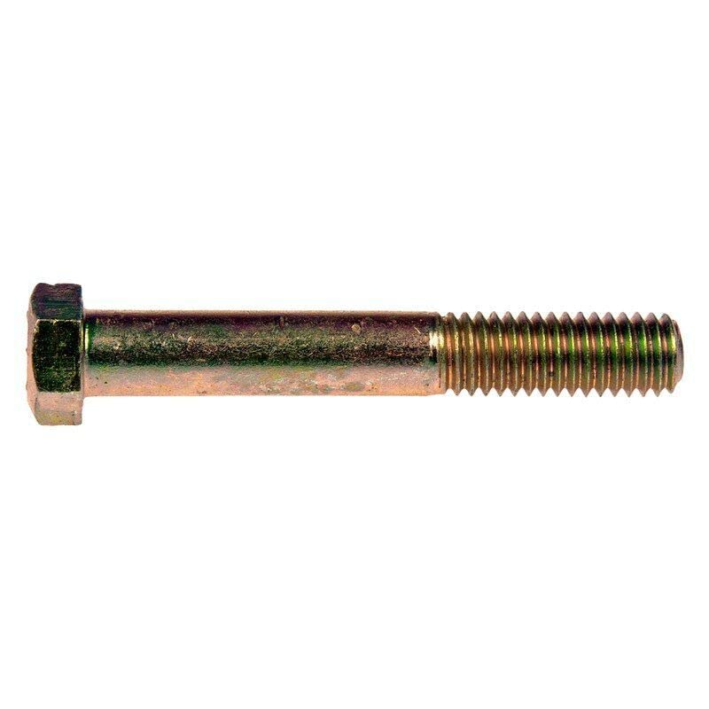 Replacement For Fit Dorman Hex Cap Screw Grade 8 Steel, Zinc Yellow, 3/4-16 x 2-1/2'', 4 pcs in Box