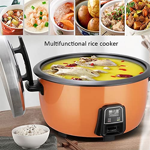 Large-Capacity Rice Cooker (8L-45L) Household/Commercial Thickened Non-Stick Cooking Pot/Slow Cooker/Insulation Pot, for Restaurants, Canteens, Schools (Size : 8L)