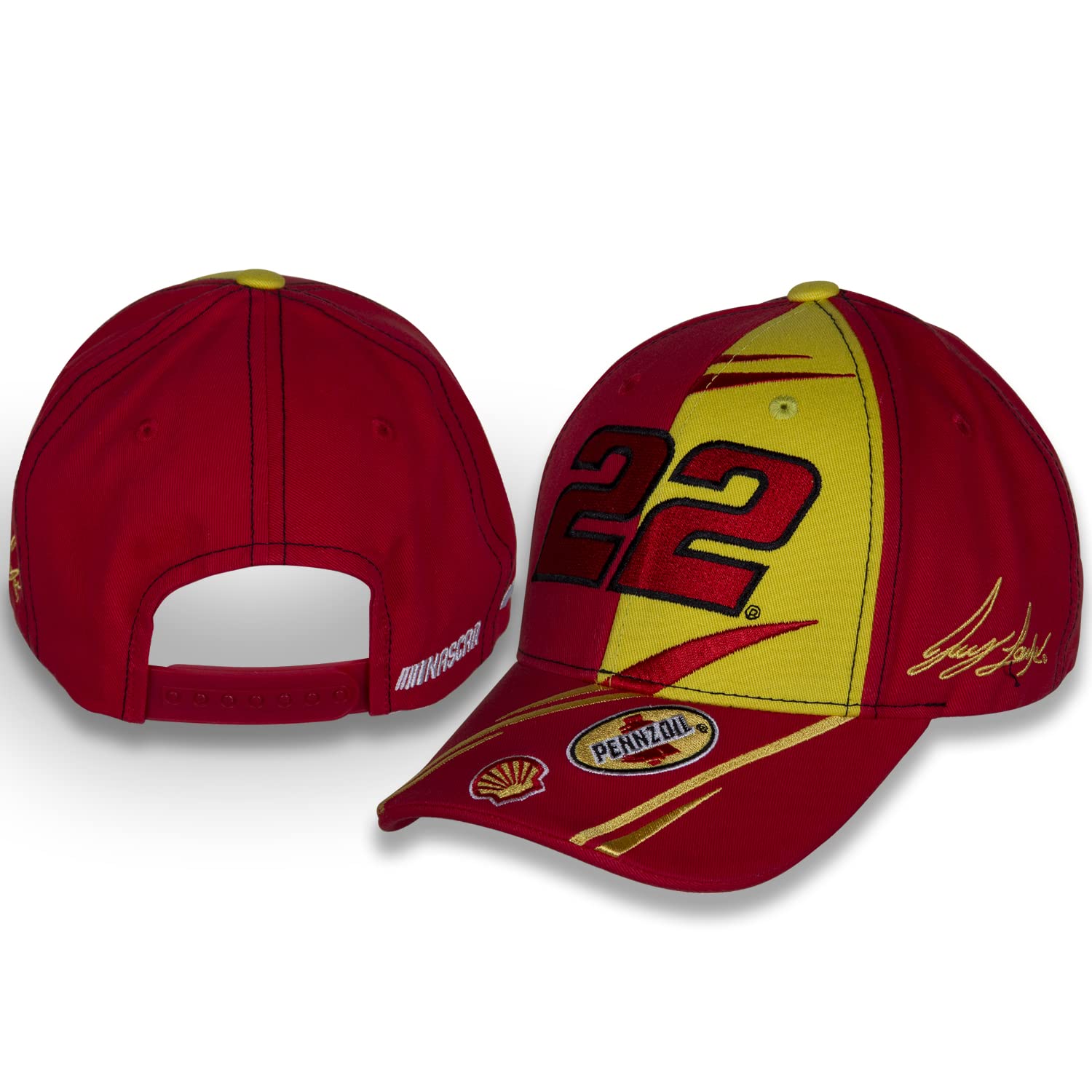 Joey Logano Youth Element Hat - 2023 NASCAR Adjustable Automotive Racing Mesh Baseball Cap